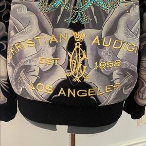 Christian Audigier | Jackets & Coats | Rare Christian Audigier Jacket ...